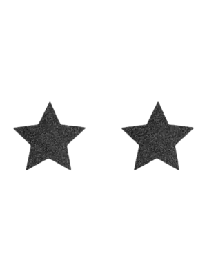 BONBON LINGERIE Bijoux Indiscrets Nipple Pasties Star - Black