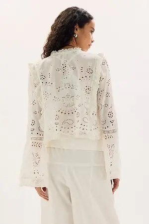 LoveShackFancy Hawthorn Blouse At