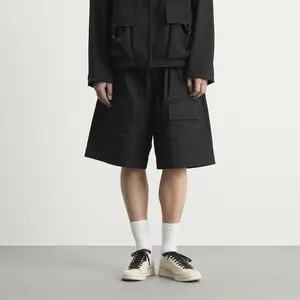 Y3 Cotton Blend Shorts