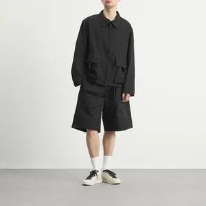 Y3 Cotton Blend Shorts