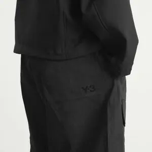 Y3 Cotton Blend Shorts