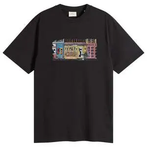 LES DEUX Market T-shirt - Black
