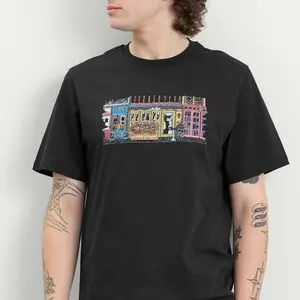 LES DEUX Market T-shirt - Black