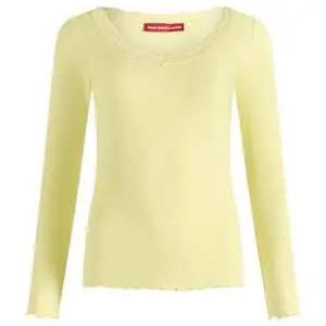 MANY MANY CLOTHES The Uma Long Sleeve Top - Yellow