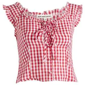 MANY MANY CLOTHES The Bonnie Corset - Red