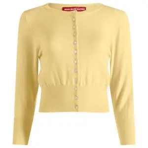 MANY MANY CLOTHES The Ottilia Cardigen - Yellow