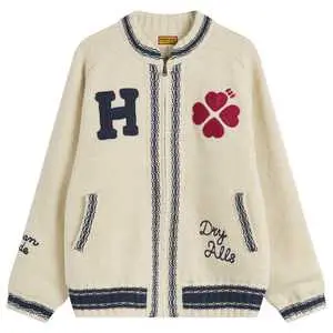 HUMAN MADE Zip-up Knit Cardigan
