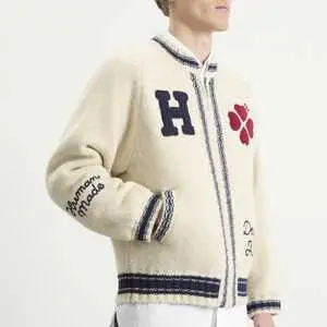 HUMAN MADE Zip-up Knit Cardigan