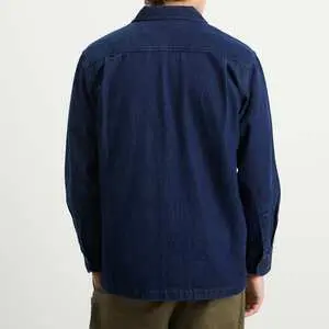 Universal Works Denim Fatigue Overshirt