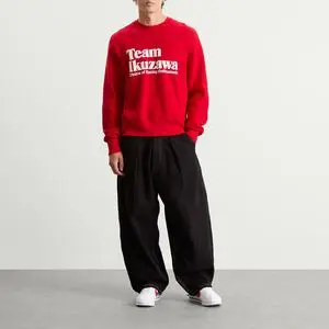 TEAM IKUZAWA Elbow Patch Logo Sweatshirt