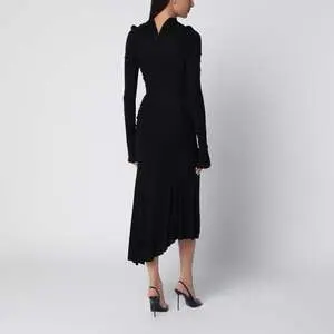 Victoria Beckham Viscose Midi Dress