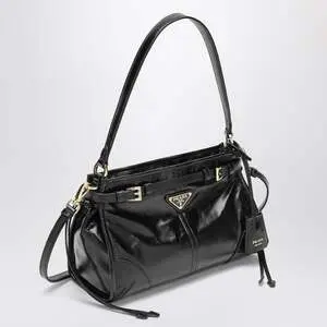Prada Small Bonnie Top-handle Bag In Calf Leather