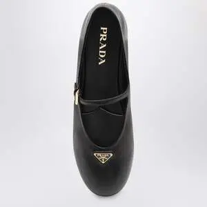 Prada Nappa Leather Ballet Flats