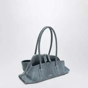 Attico La Passeggiata Small Top Handle Bag - Light Blue