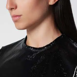 COURREGES Vinyl Straight Top