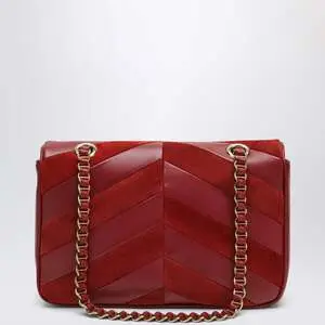 Valentino Garavani Djuna Medium Suede And Nappa Shoulder Bag