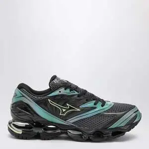 Mizuno Wave Prophecy Sneakers In Black Sand / Grossular Green / Black - Multicolor