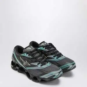 Mizuno Wave Prophecy Sneakers In Black Sand / Grossular Green / Black