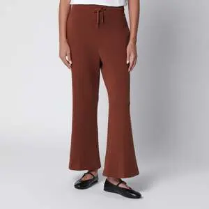 Loro Piana Viera Cotton And Cashmere Trousers - Red