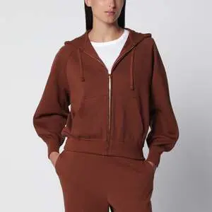 Loro Piana Brown Cotton Hoodie