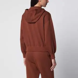 Loro Piana Brown Cotton Hoodie