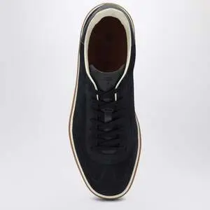 Loro Piana Suede Tennis Sneakers