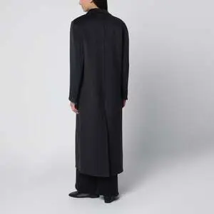 Isabel Marant Étoile Clesa Anthracite Wool And Cashmere Coat