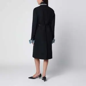 Prada Wool Coat With Belt