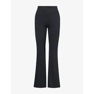 ADANOLA Flared Yoga Stretch-jersey Leggings - Black