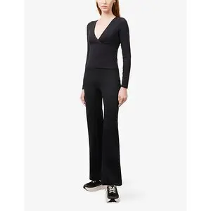 ADANOLA Flared Yoga Stretch-jersey Leggings
