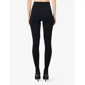 Magda Butrym High-rise Stretch-cotton Tights