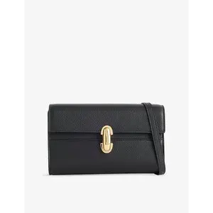 Savette Symmetry Mini Leather Cross-body Bag - Black