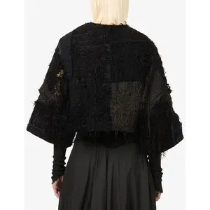 By Walid Bella Textured Woven Jacket