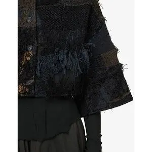 By Walid Bella Textured Woven Jacket