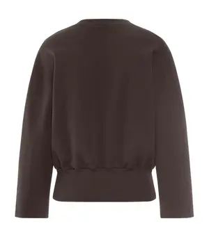 Hanro Stretch-cotton Natural Living Sweatshirt