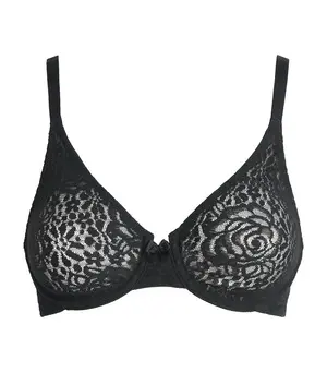 Wacoal Lace Halo Underwire Bra - Black