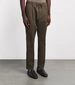Herno Technical Drawstring Trousers - Green
