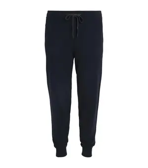 N.peal Organic Cashmere Ladbroke Sweatpants - Navy