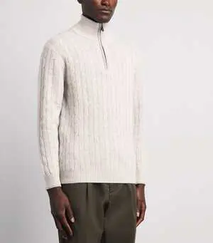 N.peal Organic Cashmere Albemarle Sweater