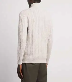 N.peal Organic Cashmere Albemarle Sweater