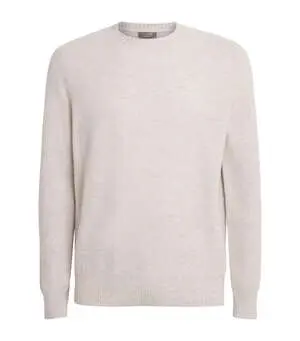 N.PEAL N.Peal Organic Cashmere Crew Neck Sweater