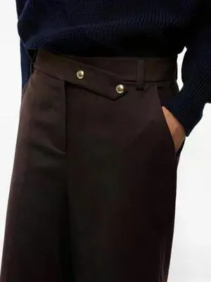 Pinko Logo-patch Pleated Trousers