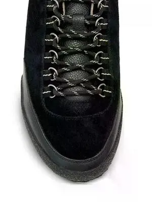 ALLSAINTS Harri Suede Panelled Sneakers