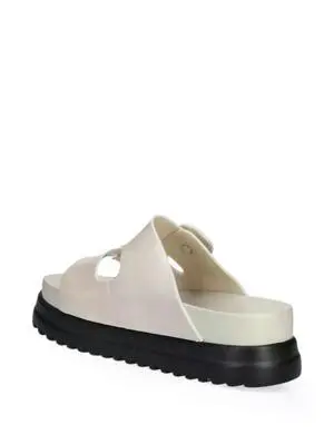 Melissa Buckle-fastening Platform Slides