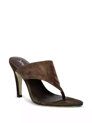 Jeffrey Campbell Marilla Suede Thong-strap Stiletto Sandals