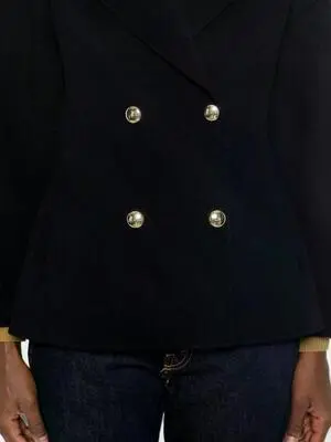 Maje Double-breasted Wool Jacket