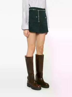 Maje Chain-belt Shorts