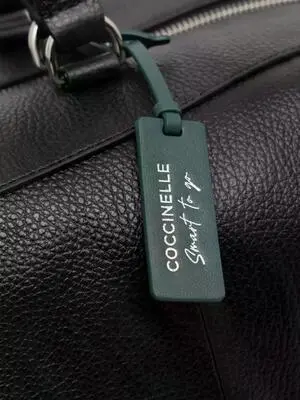 COCCINELLE Grained-leather Luggage Bag