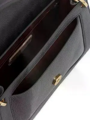 COCCINELLE Small C-me Logo-plaque Pebbled-leather Tote Bag