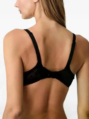 Chantelle Kiss Lace-panelled Underwired Bra
